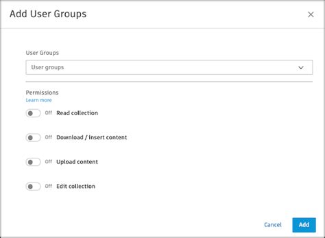 Manage Content Collections