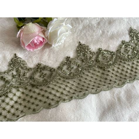 🔥ready Stock🔥19cm Width Labuci Lace 388 1meter Shopee Malaysia