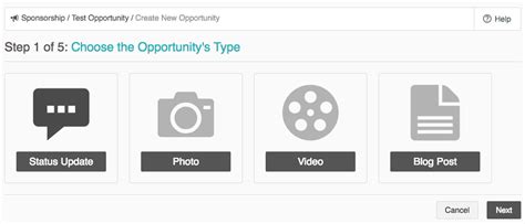 create a twitter status update opportunity weconnect