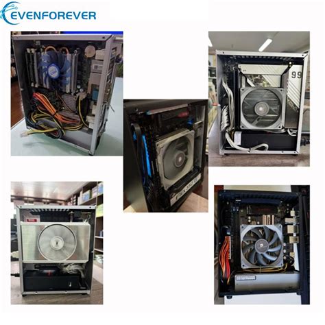 เคสพาวเวอร์ซัพพลาย Ev A07 Desktop Mini Itx Chassis Game Independent Graphics Card All Aluminium