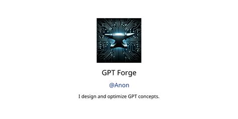 Gpt Forge Gpts Features And Functions Examples And Prompts Gpt Store
