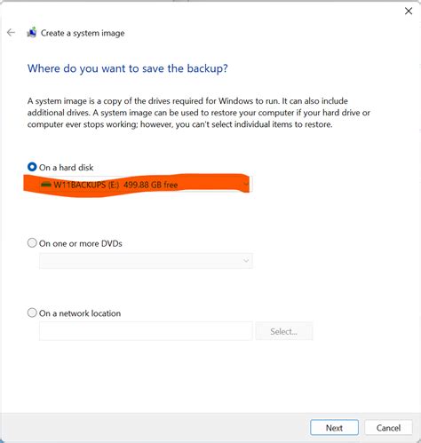 Backing Up Windows Ezone
