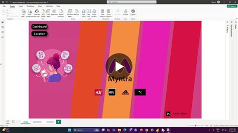 Powerbi Datavisualization Myntra Ecommerce Dataanalytics Ashish