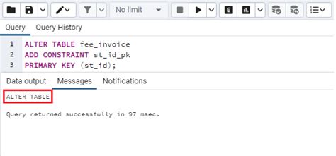 How To Add Primary Key Constraint To A Column In Postgresql Its Linux