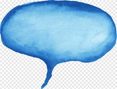 말풍선 수채화 그림 만화 버블 연설 거품 기타 본문 Png Pngegg