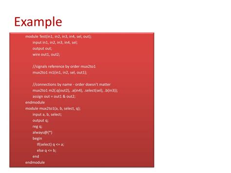 Ppt Introduction To Verilog Powerpoint Presentation Free Download Id 5722788