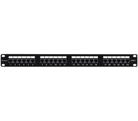 CAT 6 Unshielded 24 Port Patch Panels