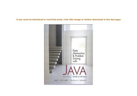Data Abstraction Problem Solving Pdf Truezfile