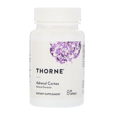 Thorne Research Adrenal Cortex 60 Capsules Byclue
