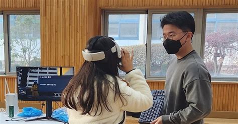 재난안전훈련 하는 학생