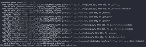 Attributeerror Tfbertembeddings Object Has No Attribute Wordembeddings · Issue 522 · Pair