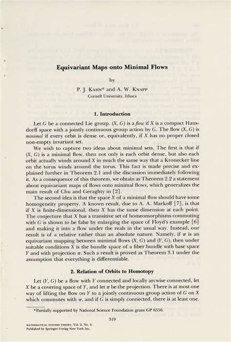 pdf equivariant maps onto minimal flows