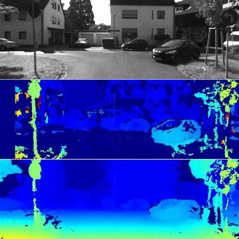 Top To Bottom Gray Scale Left Image Initial Disparity Map Via Semi Download Scientific