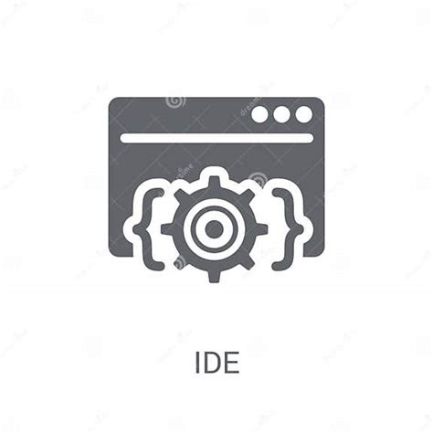 Icône Dide Illustration De Vecteur Illustration Du Programmeur