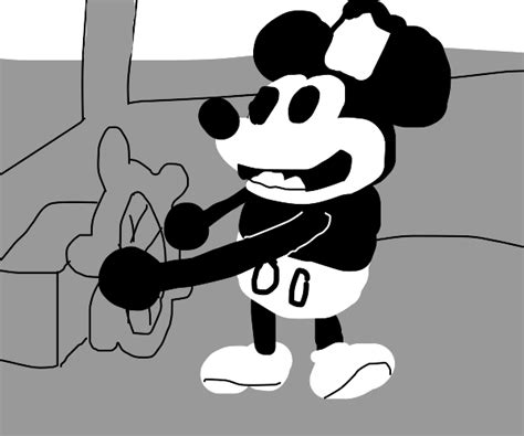 Evil Mickey Mouse Drawception