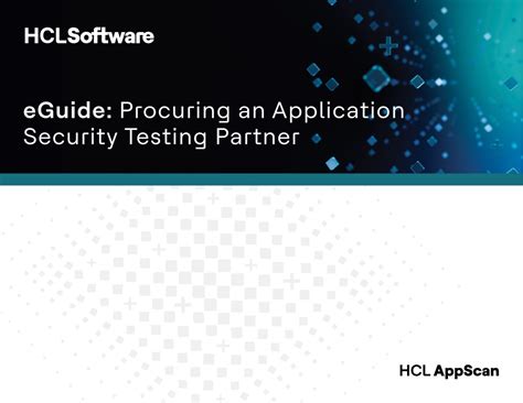 Ppt Hcl Appscan Eguide Procuring Application Security Powerpoint Presentation Id 12572378