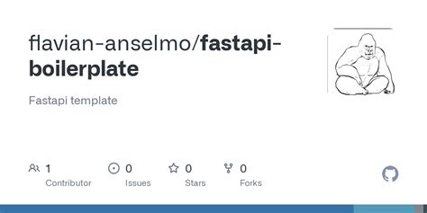 Github Flavian Anselmofastapi Boilerplate Fastapi Template