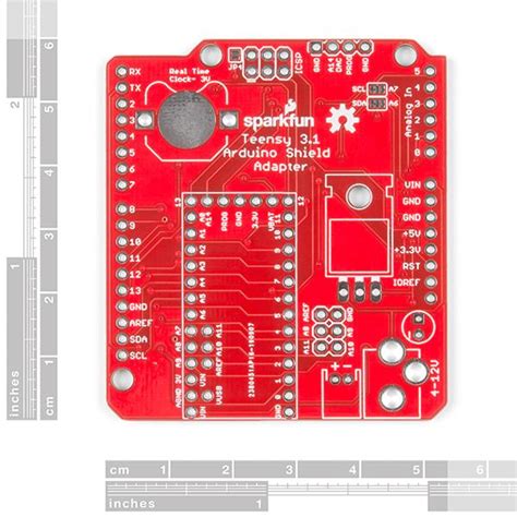 adattatore scudo teensy arduino opencircuit