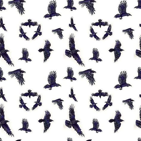 Flock Of Ravens Flock Of Crows Raven Halloween Art