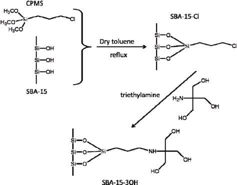 Schematic Representation Of Modification Steps Download Scientific Diagram