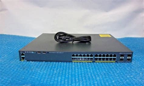 Cisco Catalyst 2960 X Series 24 Port Ethernet Switch Ws C2960x 24ps L V06 Eur 414 19 Picclick Fr