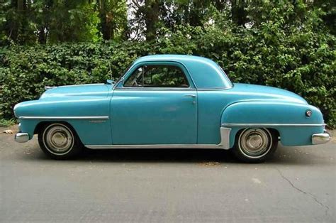 1951 Dodge Wayfarer Business Coupe Mopar Old Cars Dodge