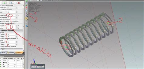How To Make A Parametric Model Of The Spring In The T Flex Parametric Cad 2d3d Grabcad Tutorials