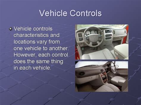 Basic Vehicle Control Chapter 3 Basic Vehicle Control