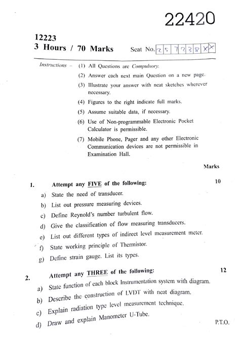 Latest Question Paper And Model Solution S Electrical Engineering Studocu