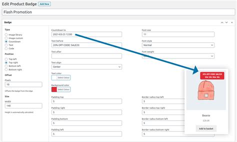 Product Badges Woocommerce