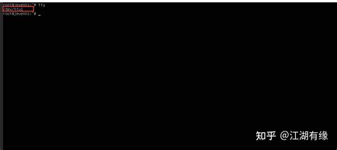 Linux系统之tty命令的基本使用 知乎