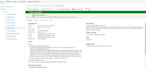 Tfs Issue Related To Aspnet Website Deployment Using Vsts Stack Overflow