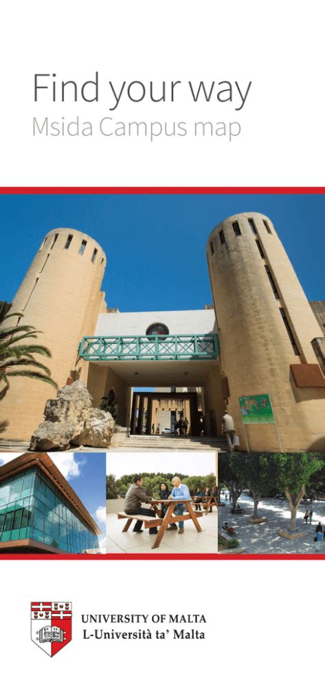 University Of Malta Msida Campus Map