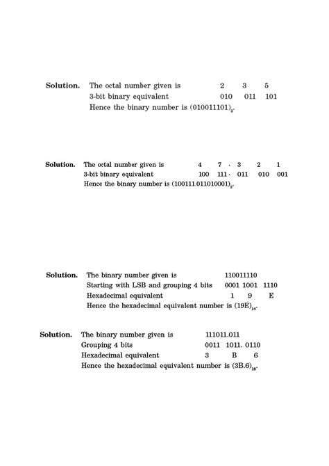Conversion From A Binary To Octal And Vice Versa Pdf نظري Muhadharaty