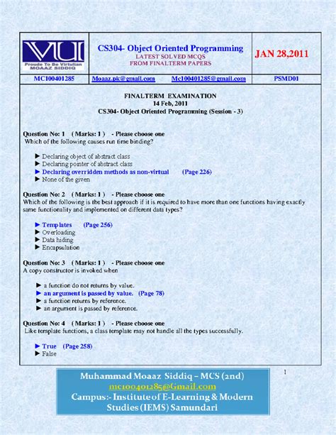 Cs401p Well Cs401p Lab Quiz 12 Question No 1 Which Symbol Is Used Todefine A Label In