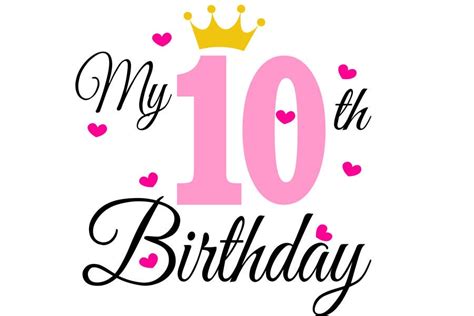 10 Birthday Clipart