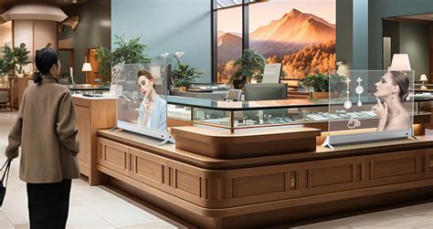 Transparent OLED Signage Standalone Design Oledisplaytech