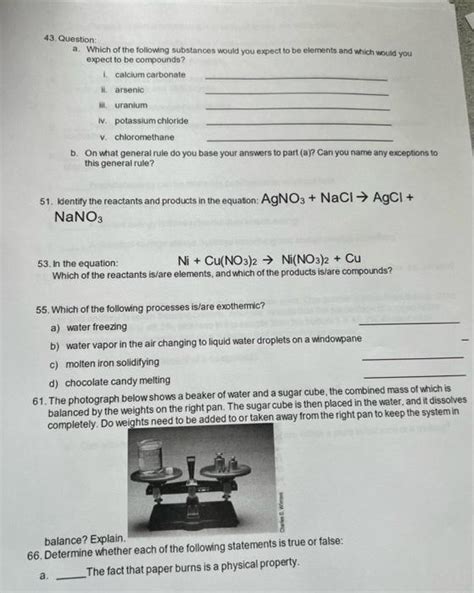 Chem 125 Chapter 2 Homework Problems From Text 1