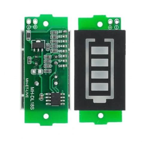 Mh Dl18s Lithium Battery Charge Level Indicator Led Module 1s 8s