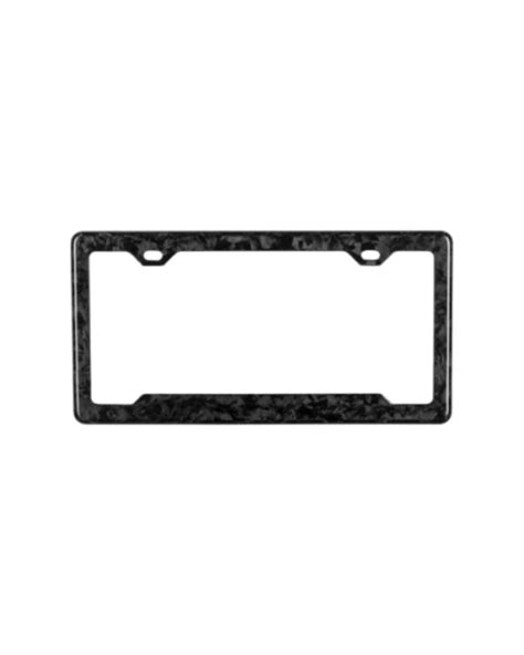 Forged Carbon Fiber License Plate Frame Autospec Design