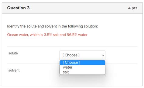 Solved Identify The Solute And Solvent In The Following Chegg