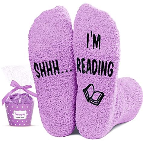 Reading Women Fun Socks Happypop