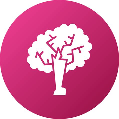Oak Tree Icon Style 21800393 Vector Art At Vecteezy