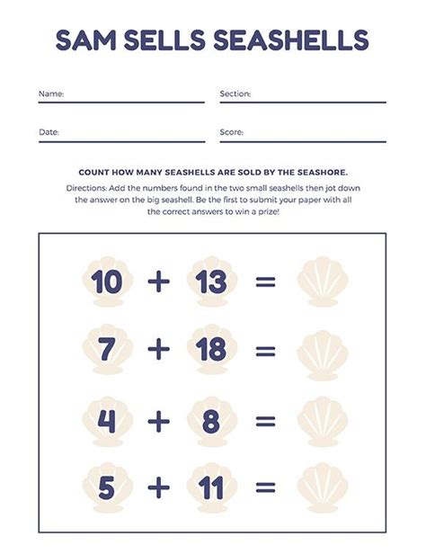 Sam Sells Seashells Printables Free Coloring Pages And Learning