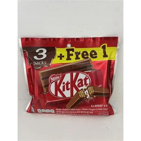 Kitkat 4 Fingers 3 1 Promo Pack Lazada Ph