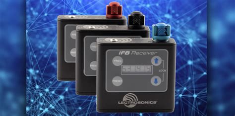 Lectrosonic IFBR B Miniature IFB Receiver Newsshooter