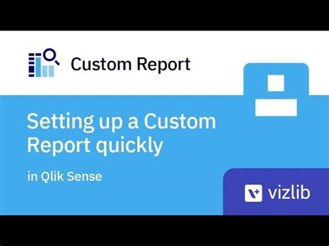 Vizlib Insightsoftware On Linkedin Setting Up A Custom Report