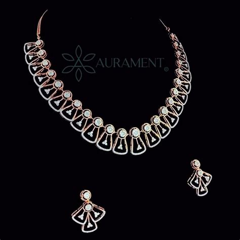 White Lab Grown Diamond Necklace At ₹ 251950piece In Surat Id