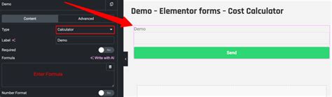 Document Elementor Forms Cost Calculator Yee Add Ons