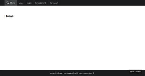React Router With Semantic Ui React Menu Example Codesandbox React Router With Semantic Ui React Menu Example Codesandbox